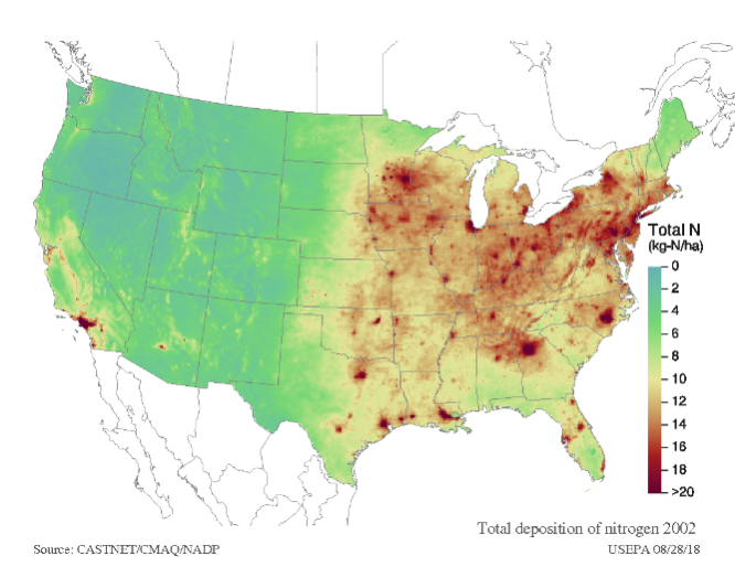 5.1 Estimate nitrogen loading from atmospheric deposition using ...