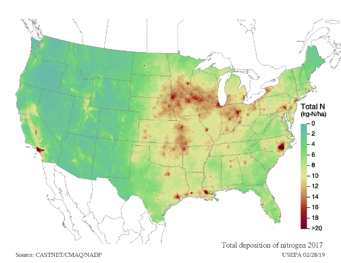 5.1 Estimate nitrogen loading from atmospheric deposition using ...